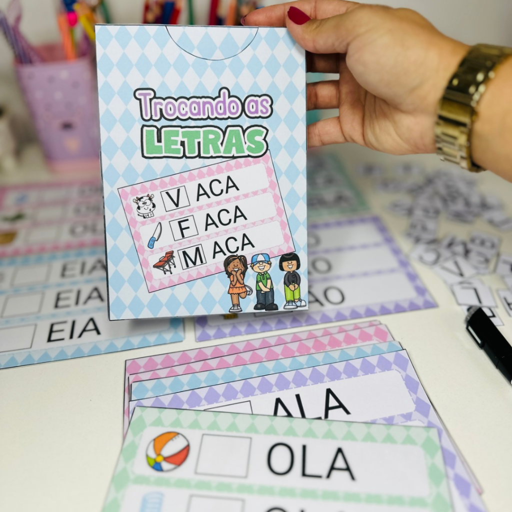 Trocando as letras - Bia - Ensinando com Amor